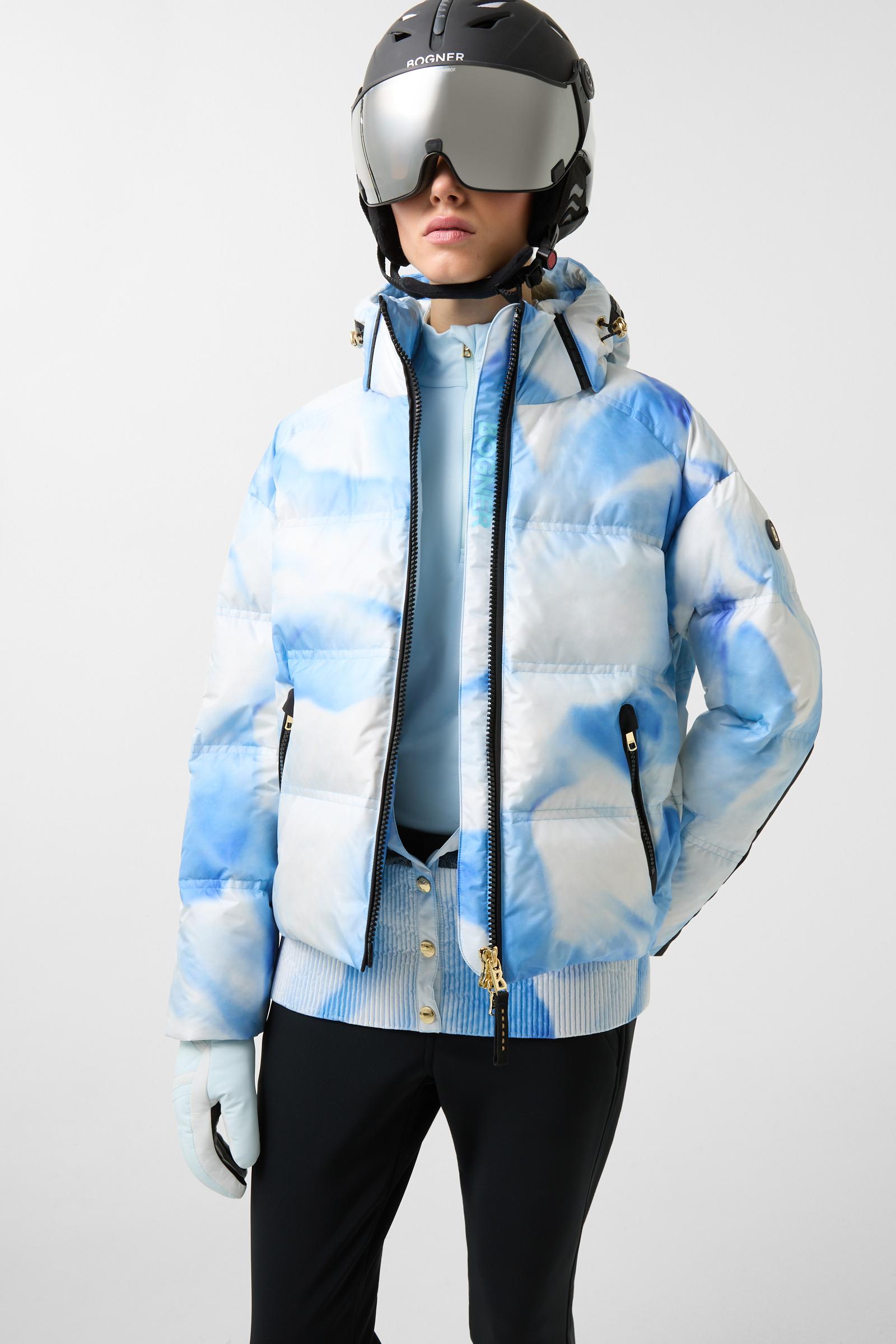 Bogner Kelly Down Ski Jacket in Blue | Lyst