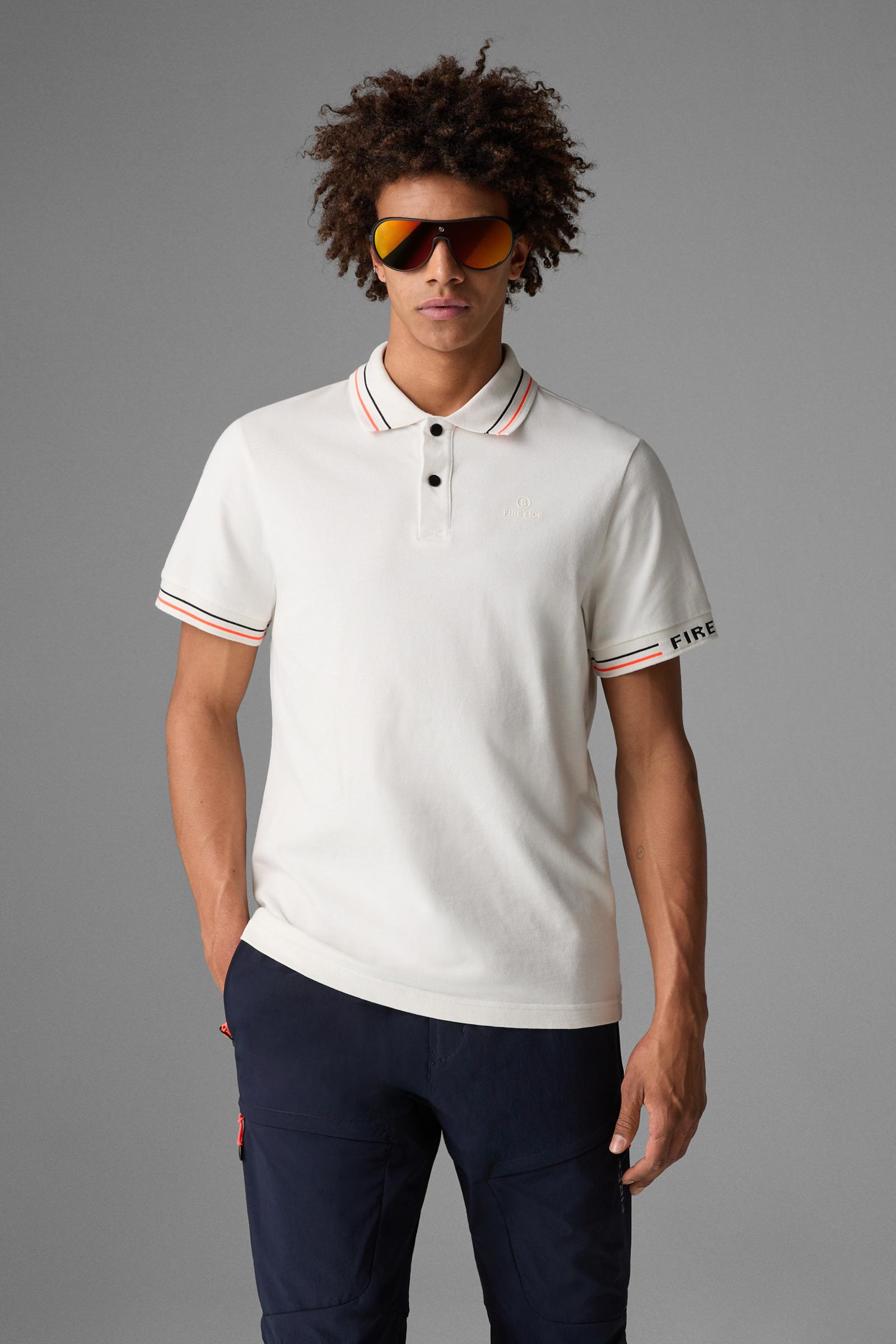 Bogner Fire + Ice Arjan Polo Shirt in Natural for Men | Lyst Canada