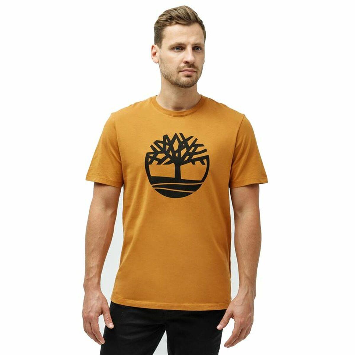 Timberland T-shirt Tree Logo Brown Men for Men | Lyst