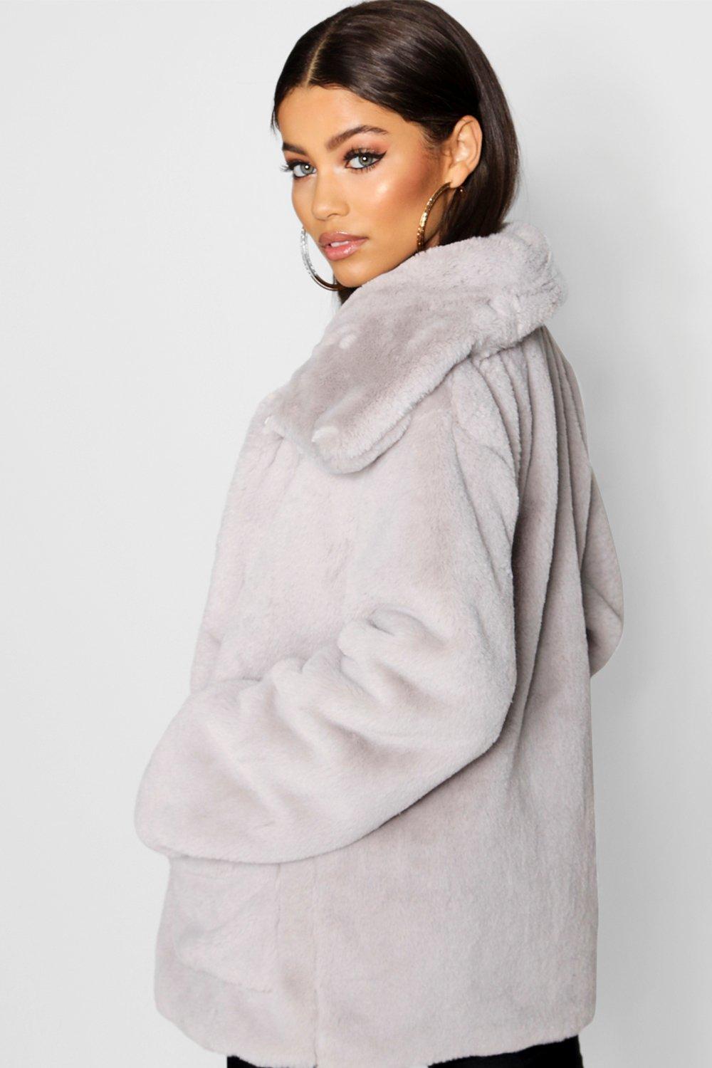 Super Soft Fur Coat - Tradingbasis