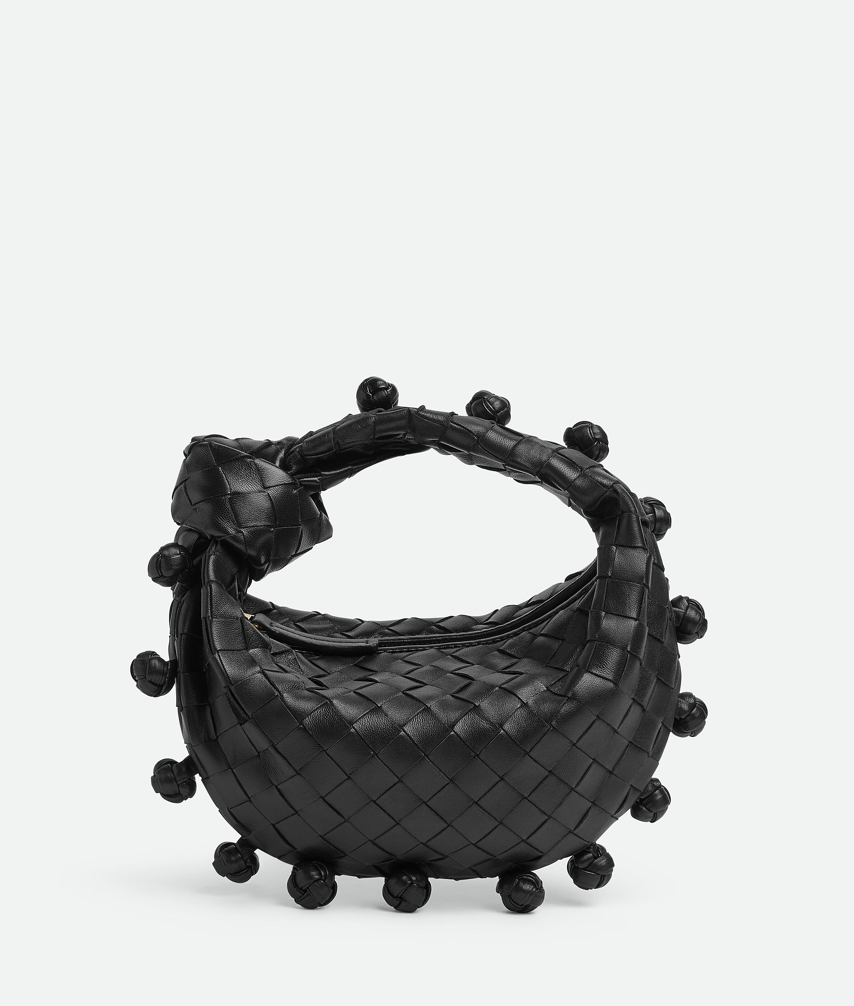 Bottega Veneta Mini Jodie in Black | Lyst