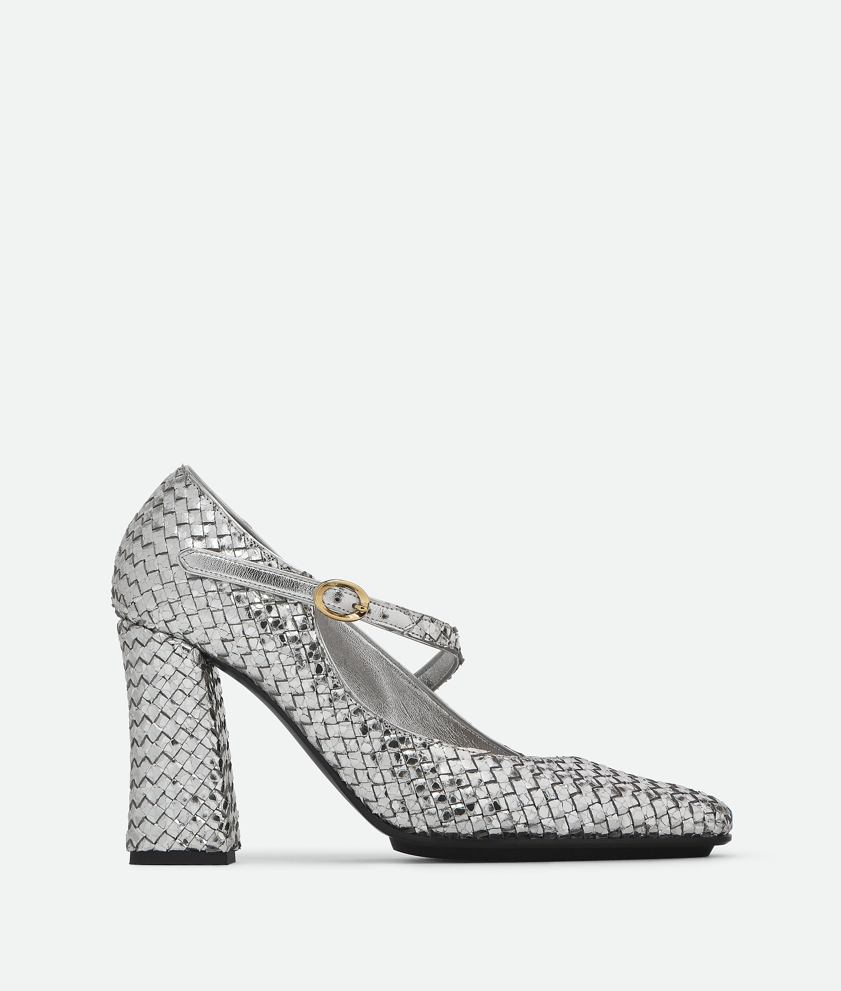 Bottega Veneta Step Pump in White | Lyst