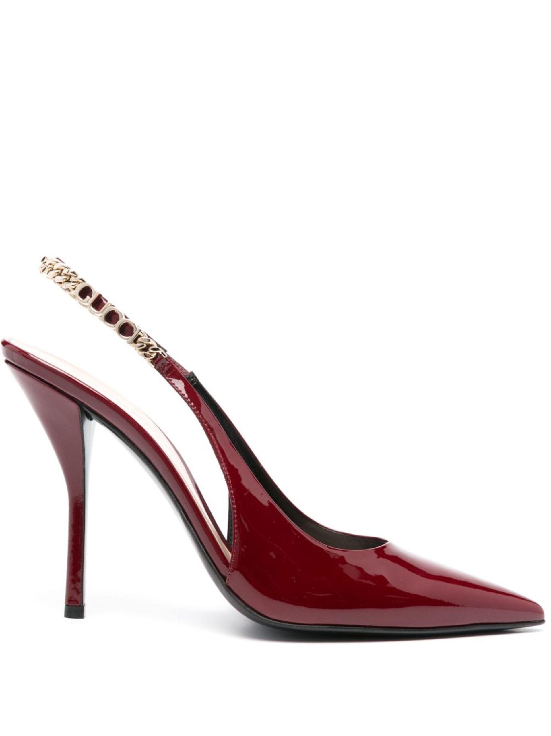 Gucci High-heeled Shoes, in Red | Lyst