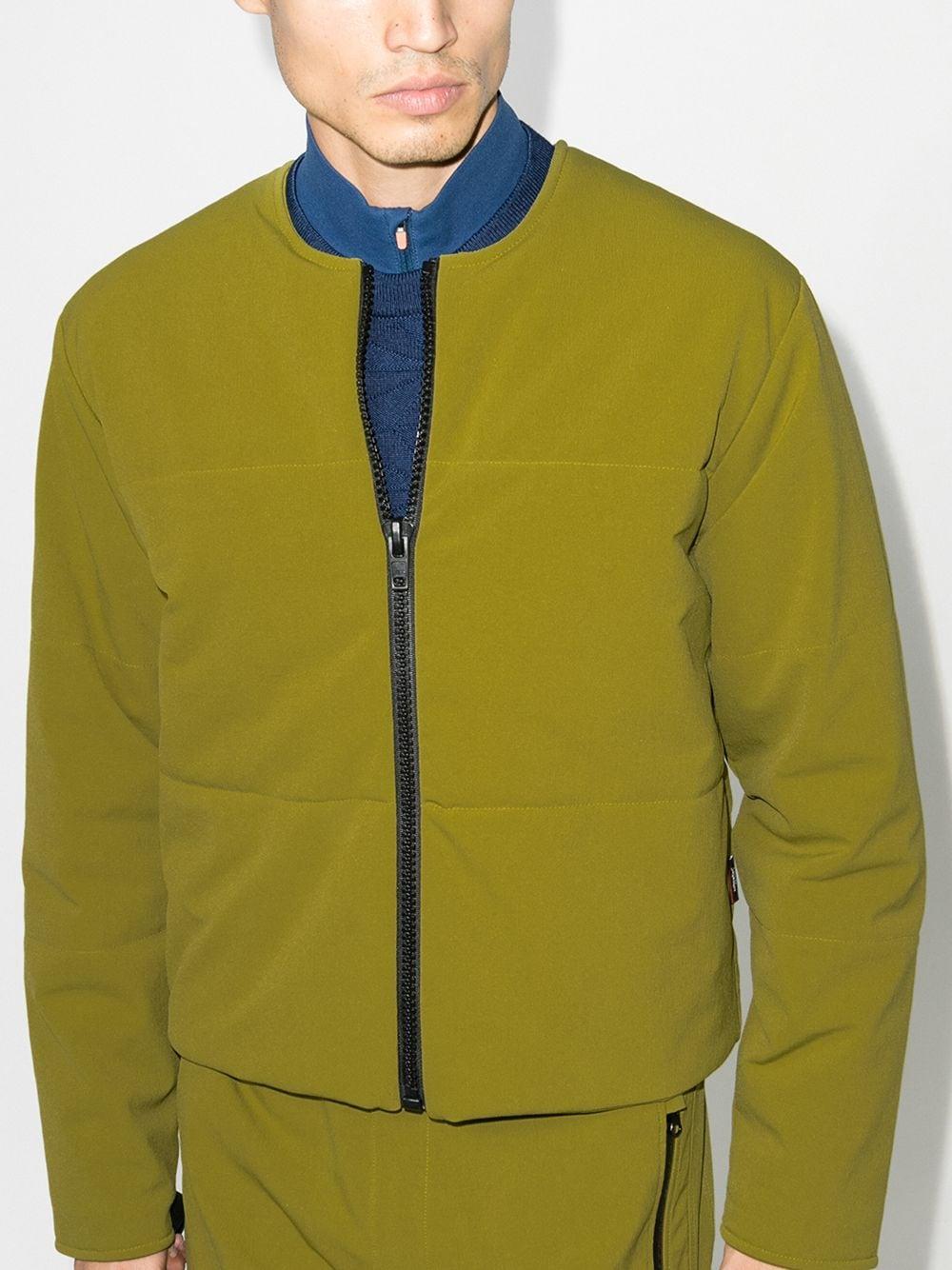 GR10K Wool Schoeller Dynamic Padded Jacket in Green for Men - Lyst