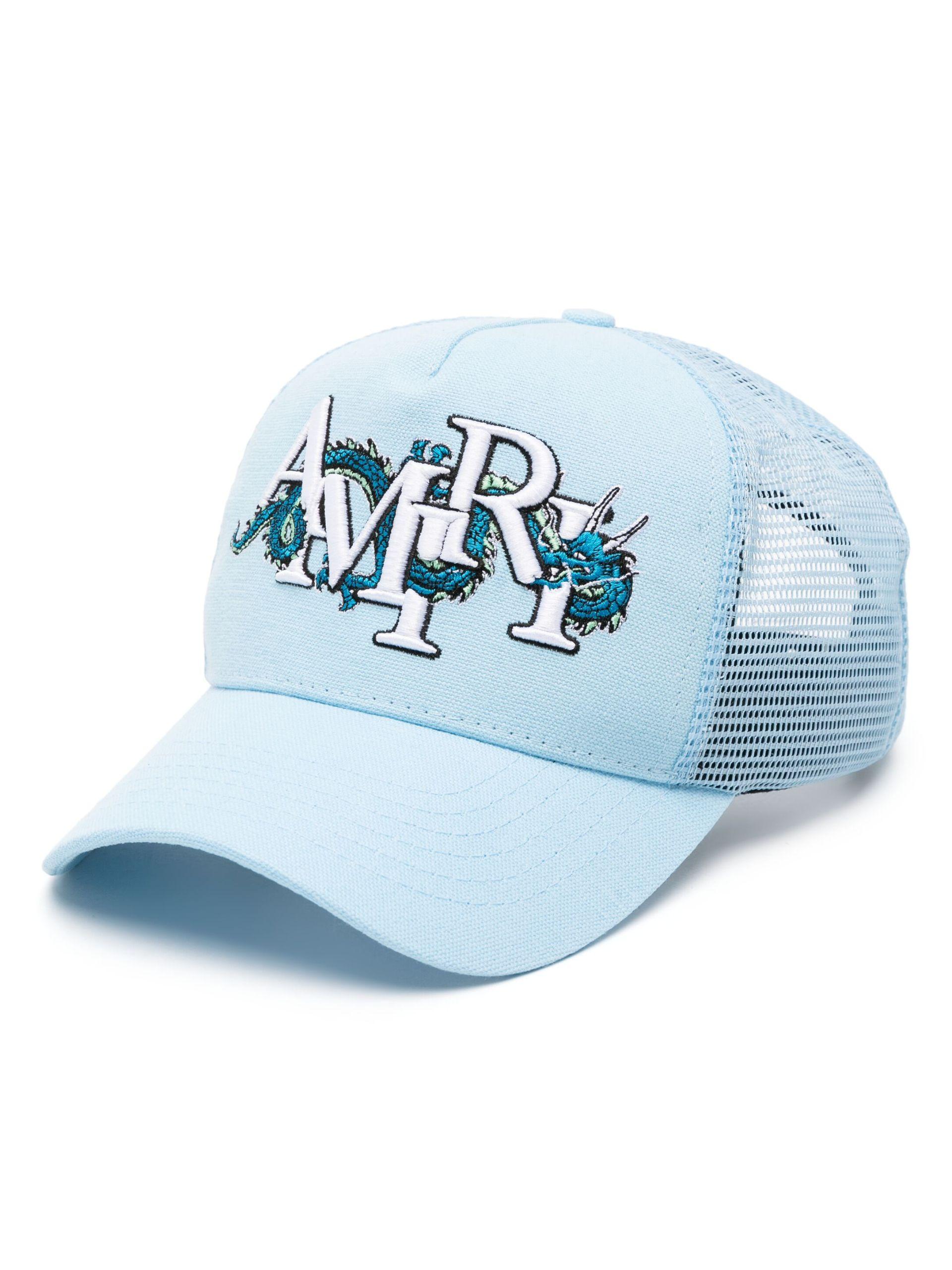 Amiri Air Logo Patch Baseball Cap in Blue for Men | Lyst