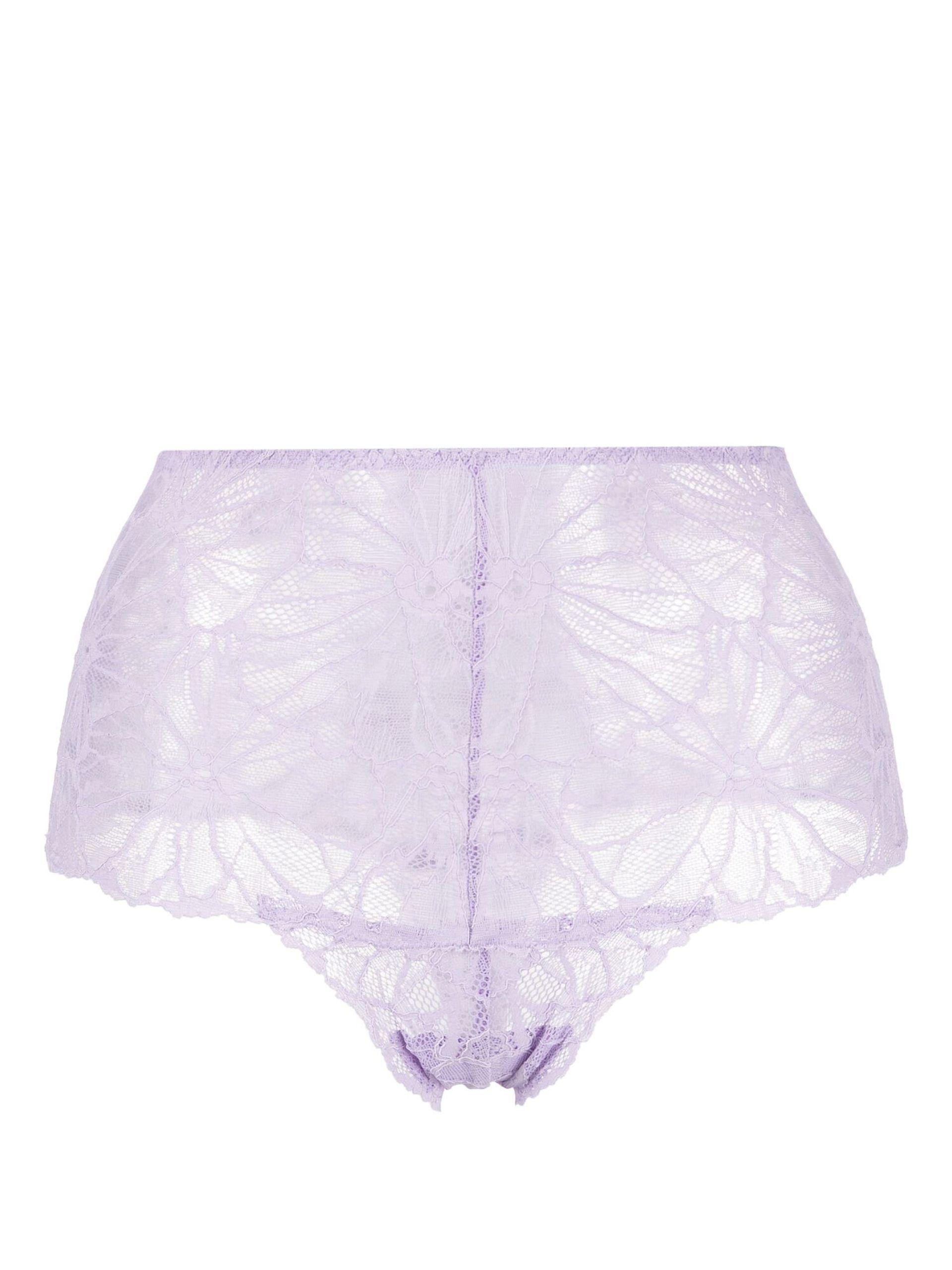 Dora Larsen Anais Lace Briefs in Purple | Lyst