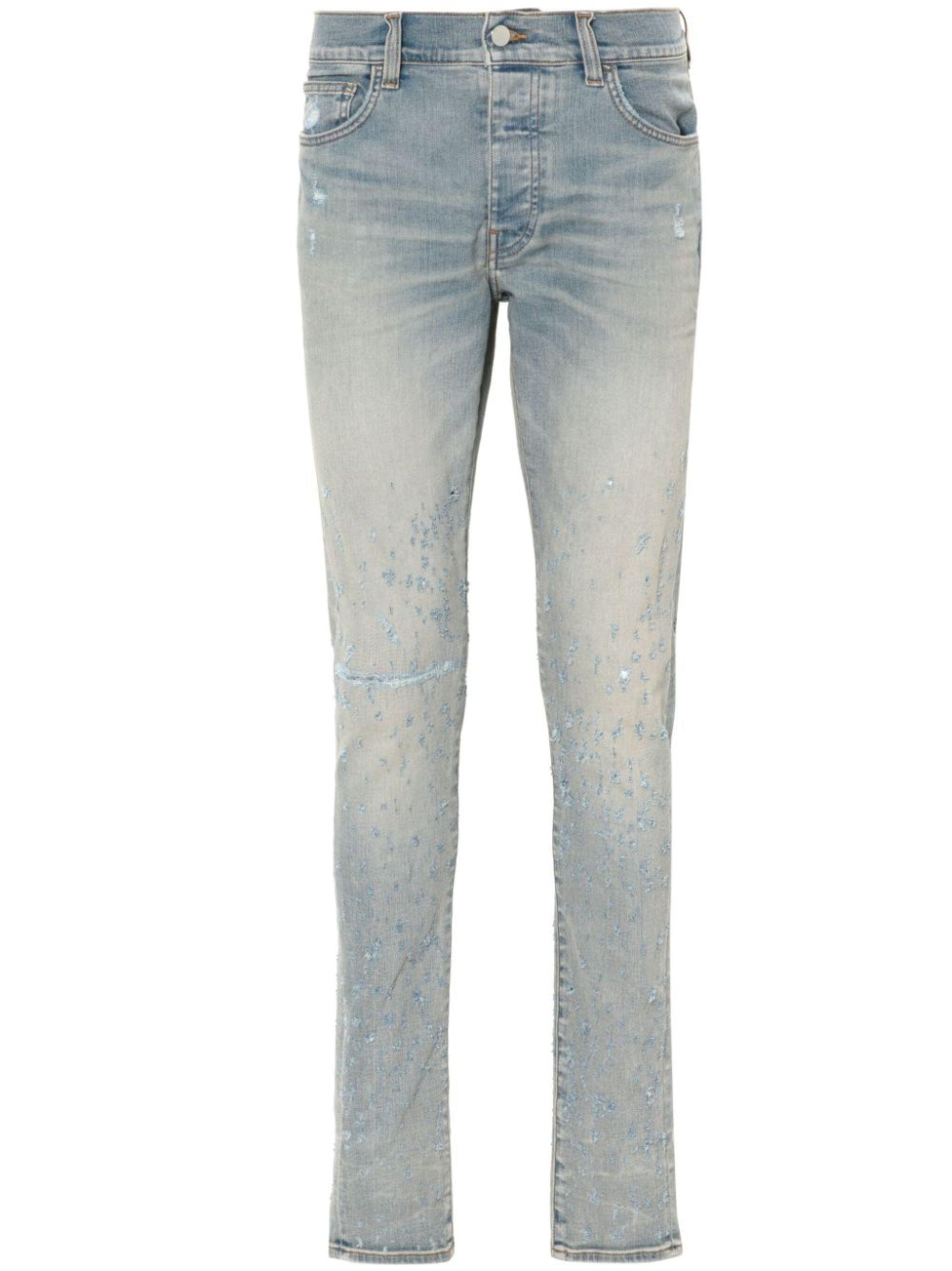 Amiri Shotgun Mid-Rise Skinny Jeans in Blue for Men | Lyst