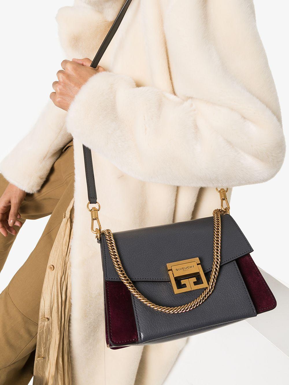 Givenchy Gv3 Two-toned Bag in Gray | Lyst Givenchy Gv3 Two-toned Bag in Gray | Lyst