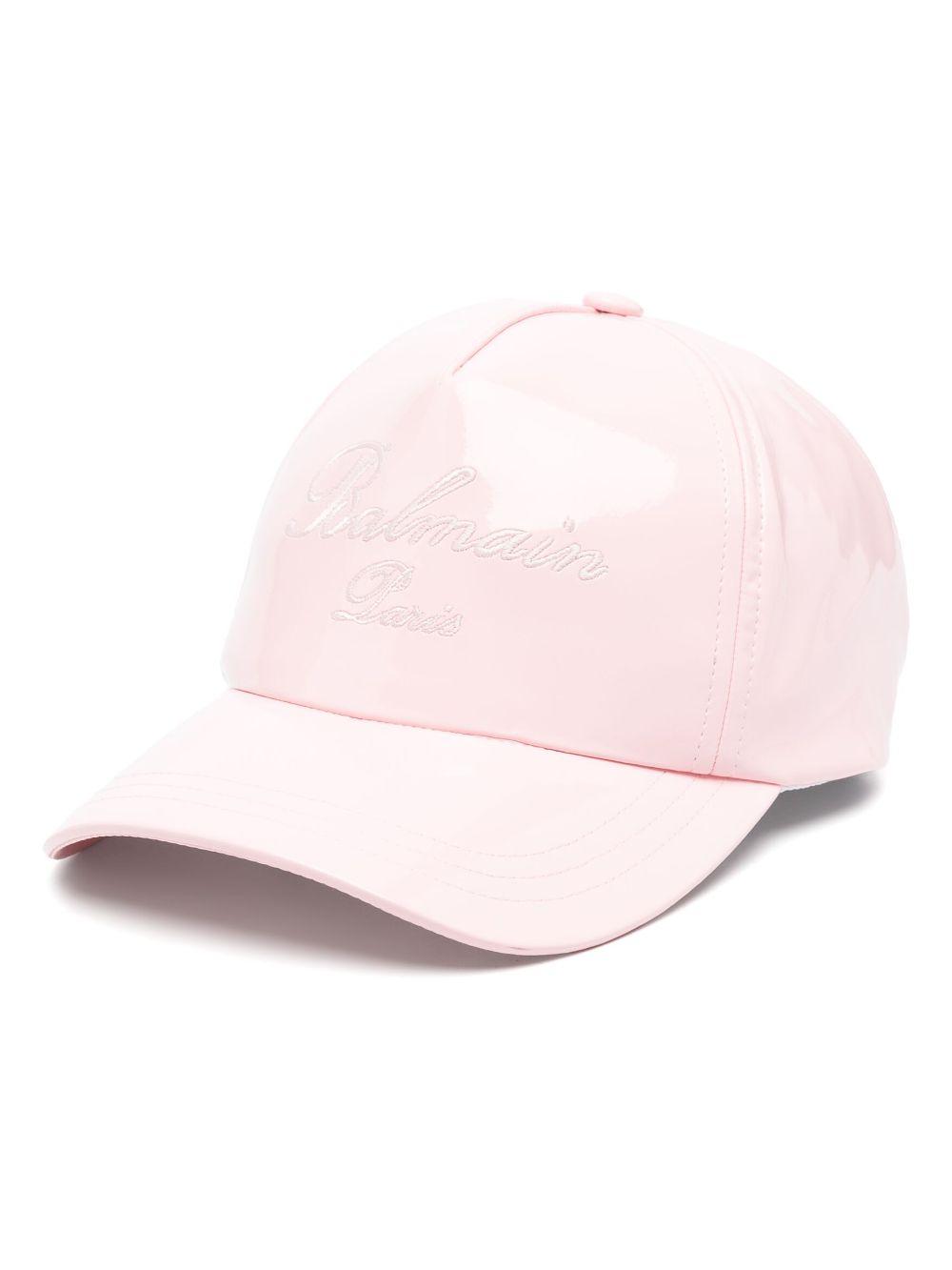 Balmain Signature Cap in Pink | Lyst UK