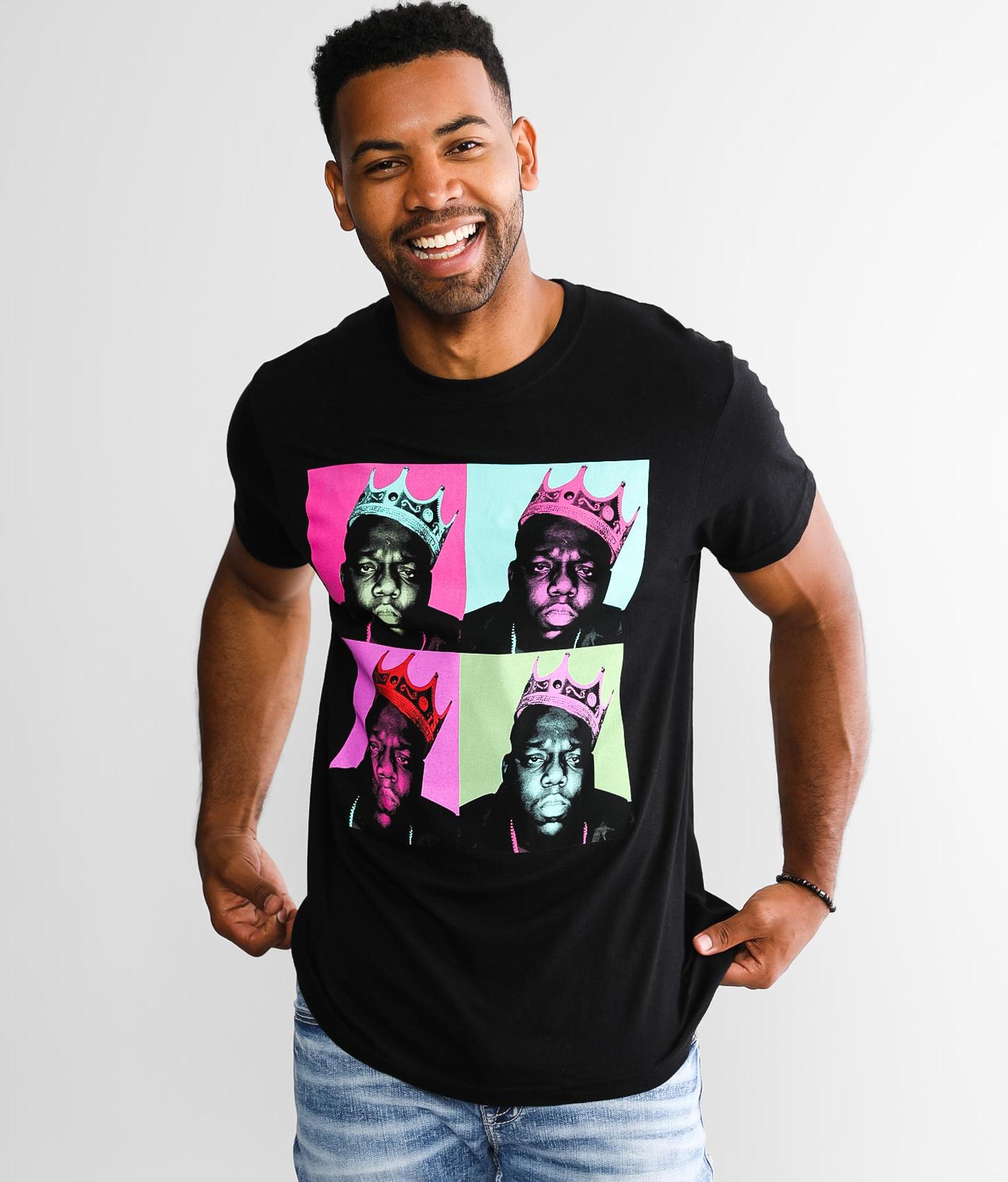 Merch Traffic The Notorious B.i.g. Biggie T-shirt in Black for Men | Lyst