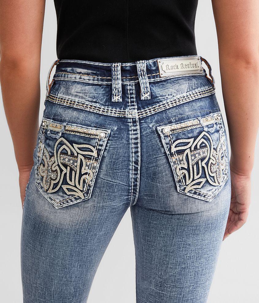 Rock Revival Kelcie Curvy High Rise Boot Stretch Jean in Blue | Lyst