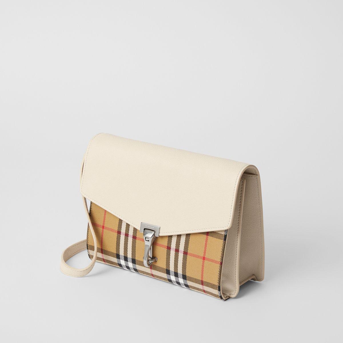 Burberry Small Vintage Check And Leather Crossbody Bag at Don Casteel blog