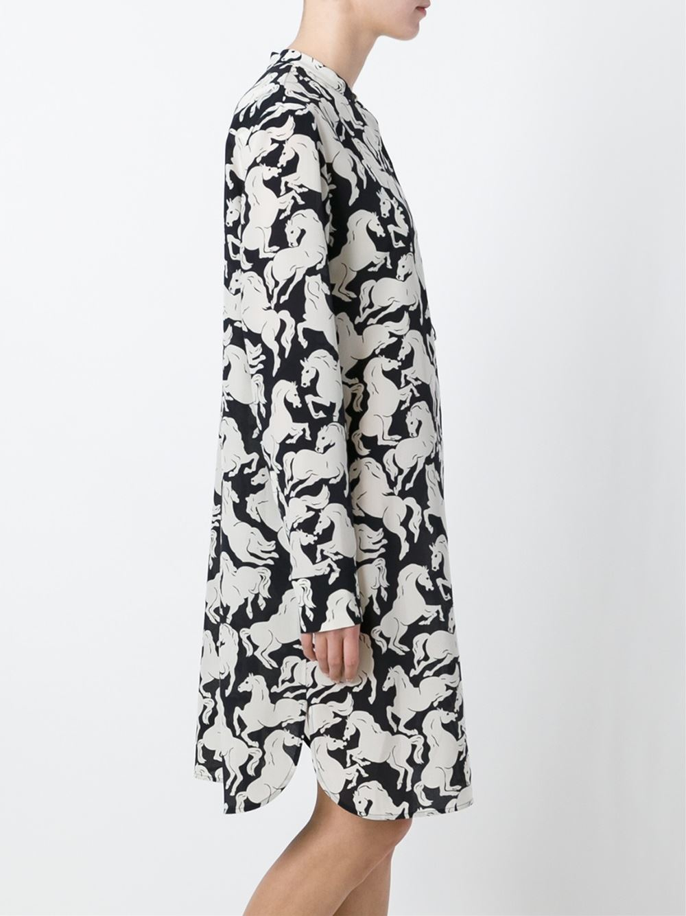 Stella McCartney Horse Print Dress - Lyst
