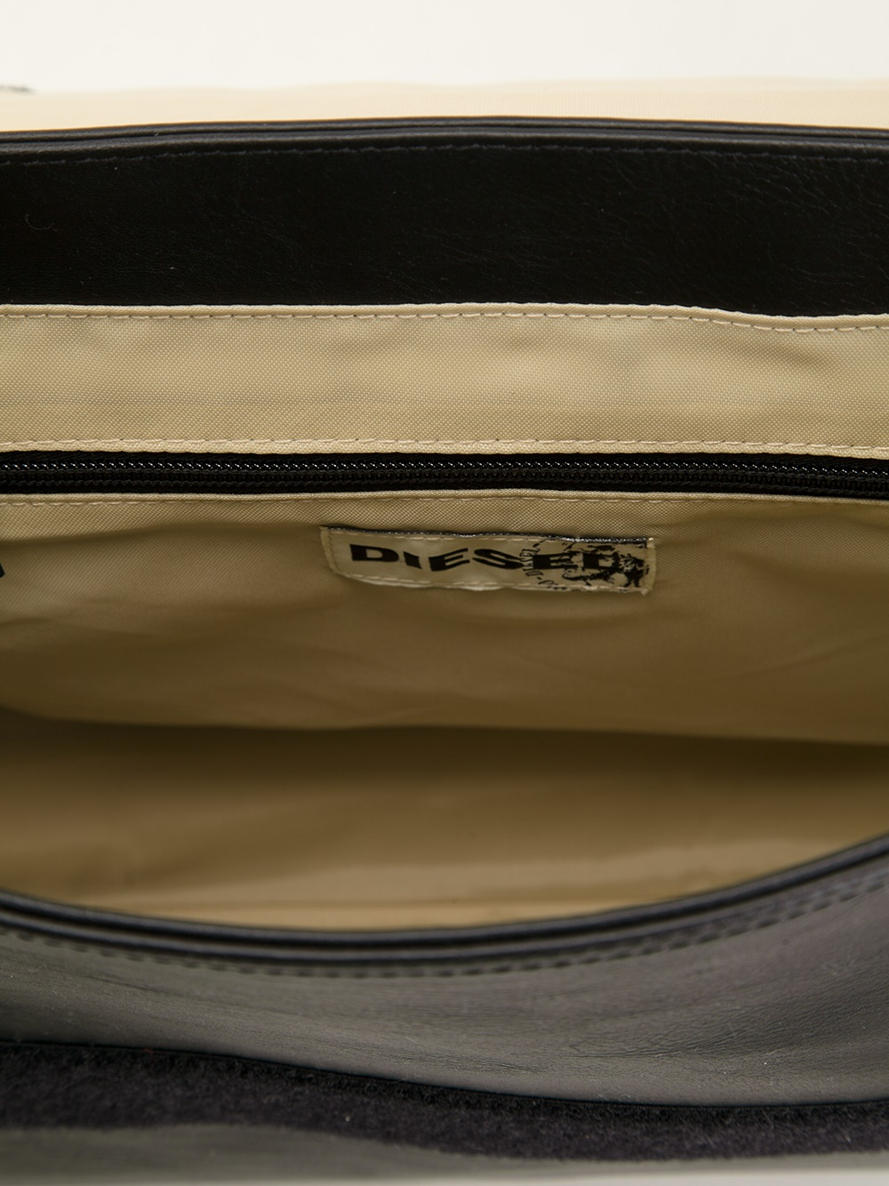 DIESEL Only The Brave Embossed Messenger Bag in Black for Men - Lyst