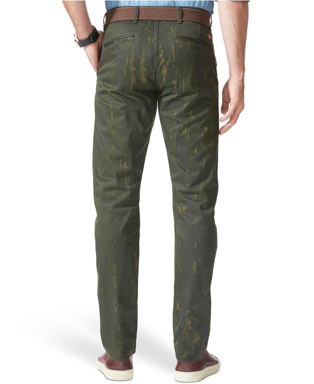 Lyst - Dockers Slim-tapered Alpha Khaki Pants in Green for Men Lyst - Dockers Slim-tapered Alpha Khaki Pants in Green for Men