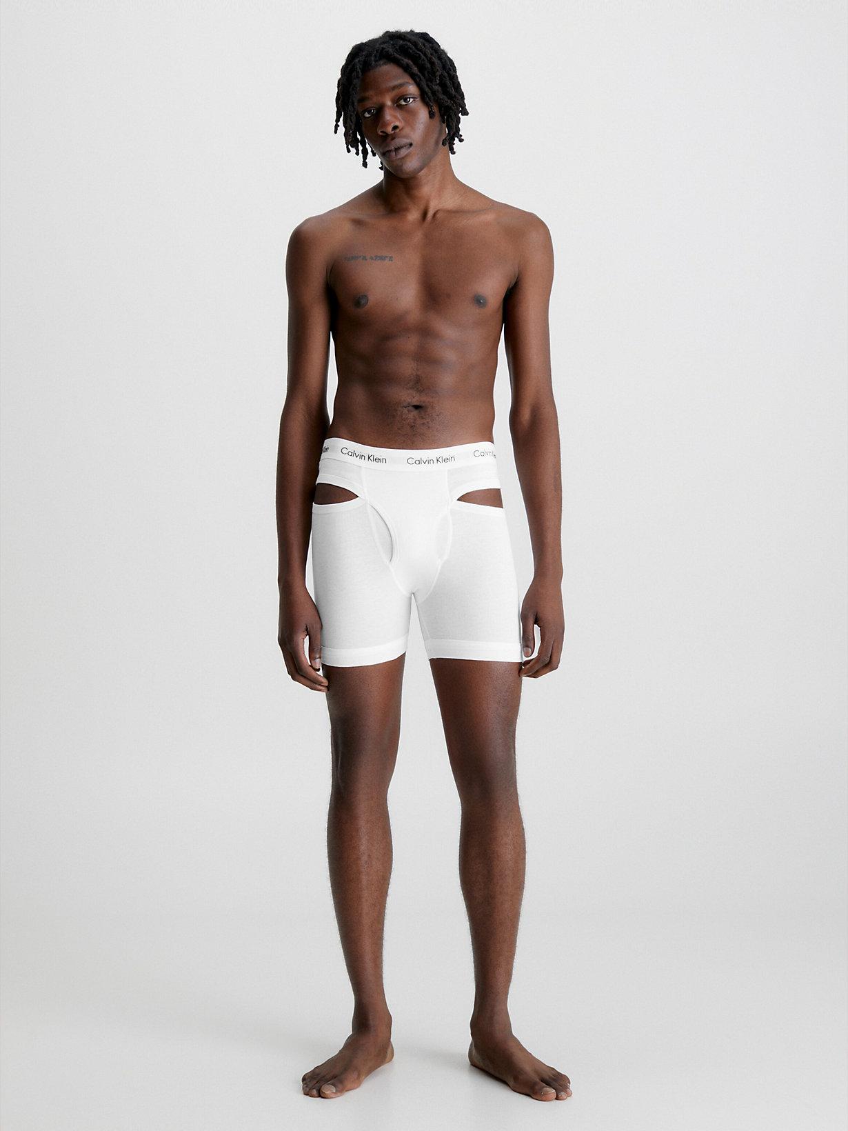 Calvin klein white boxer briefs store