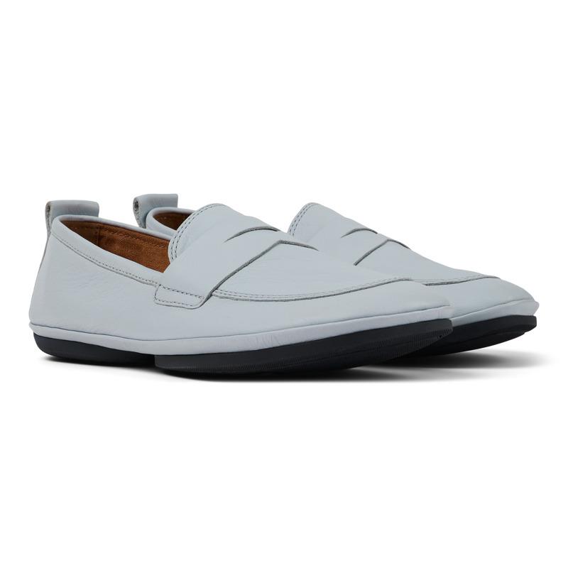 Camper Right Nina Penny Loafer in Blue | Lyst