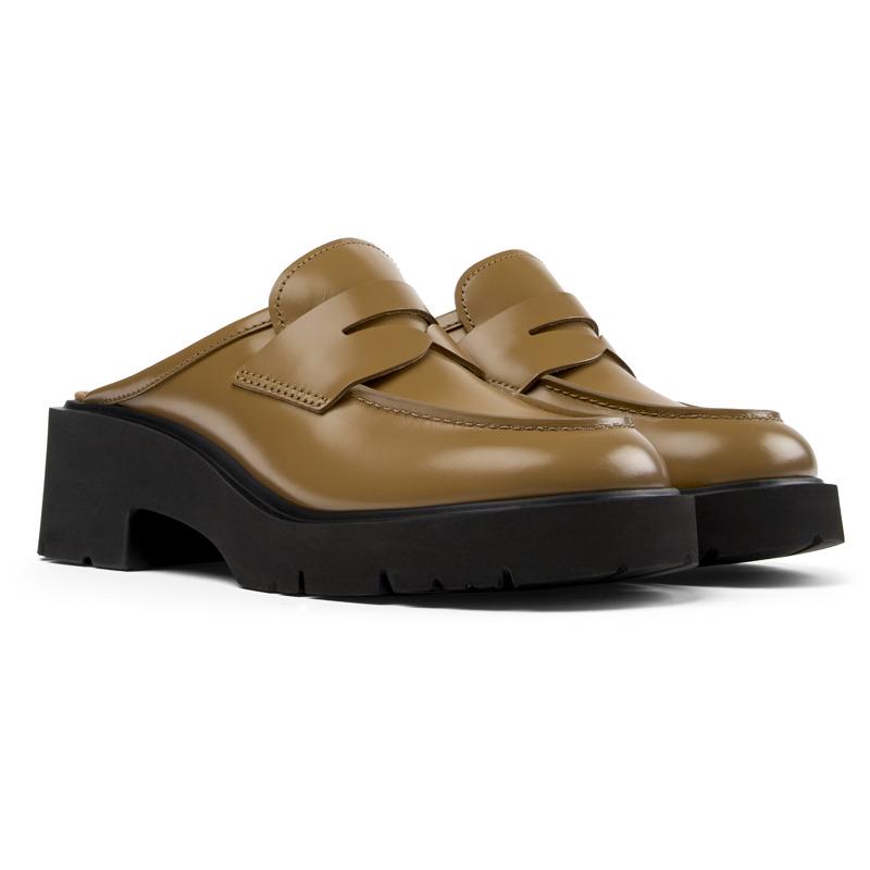 Camper Clogs in Brown | Lyst