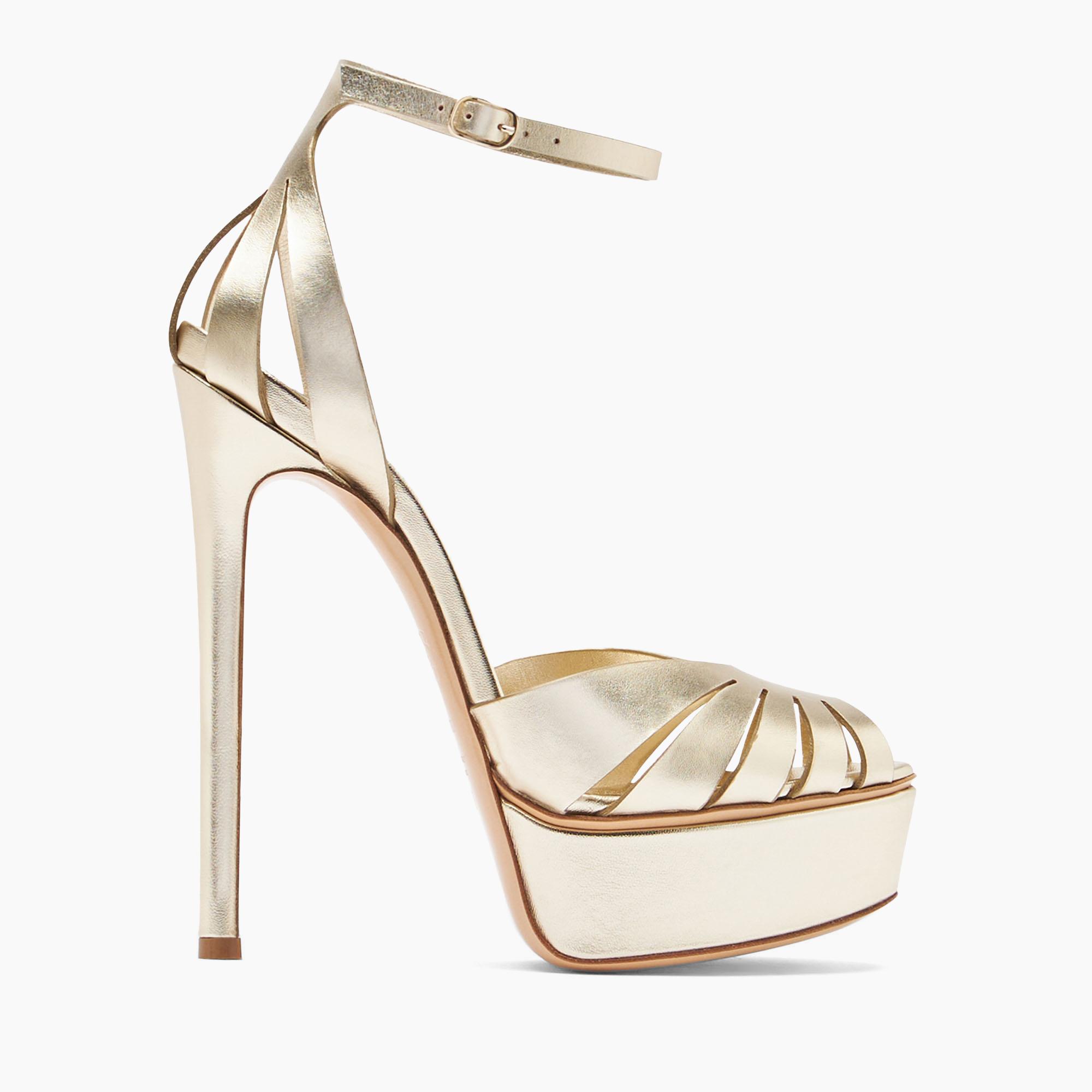 Casadei Flora Sandali Flash in Metallic | Lyst