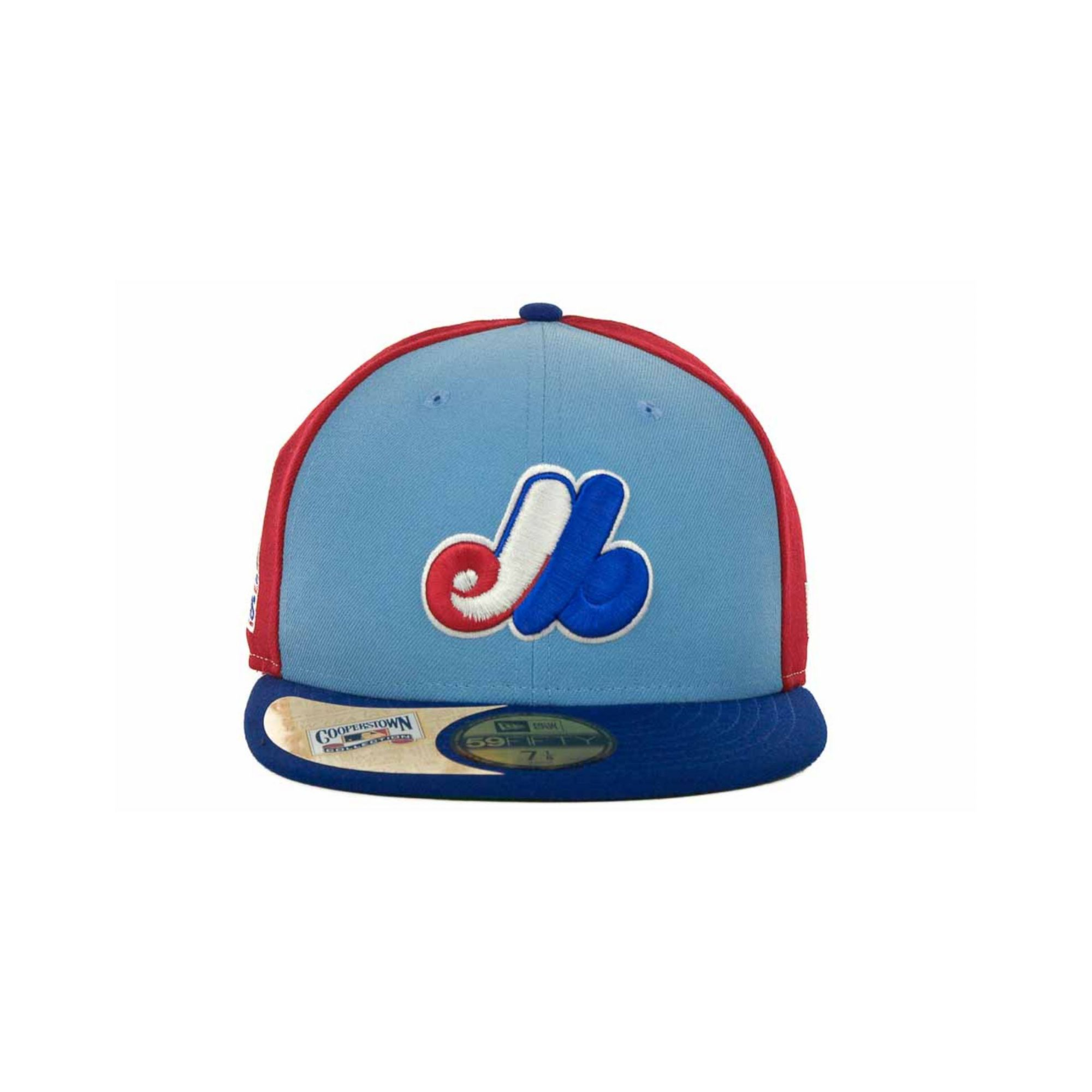 KTZ Montreal Expos Cooperstown Patch 59fifty Cap in Blue for Men - Lyst