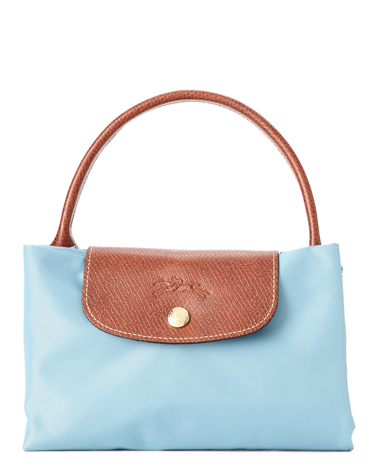 Longchamp Synthetic Light Blue Le Pliage Néo Large Tote - Lyst