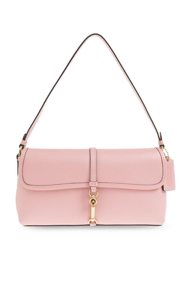 COACH 'hamptons' Shoulder Bag, in Pink | Lyst