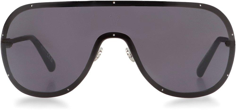 Moncler Oversized Frame Sunglasses in Black for Men | Lyst UK