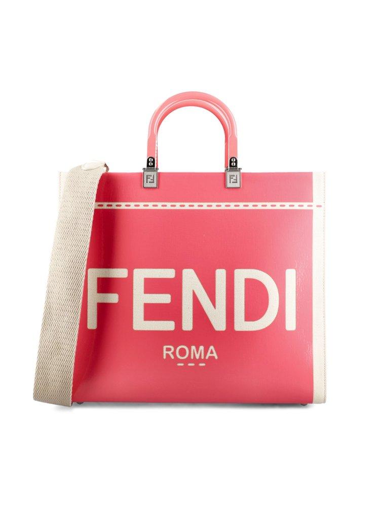 Fendi Sunshine Medium Tote Bag in Pink | Lyst