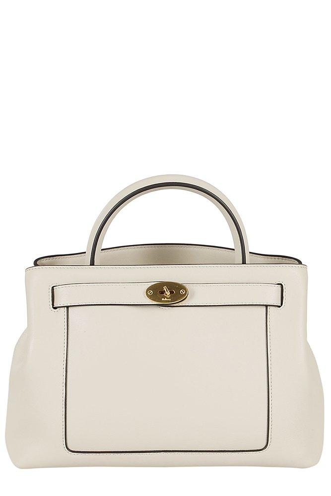 Mulberry Medium Islington Top Handle Bag in Natural | Lyst