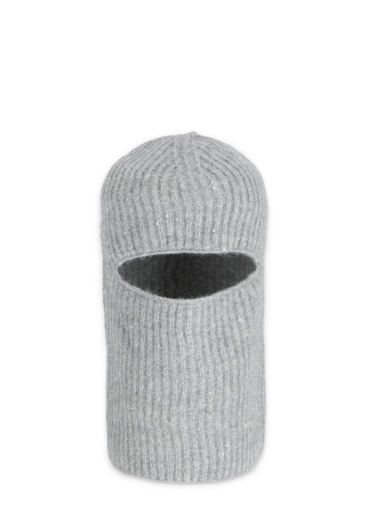 Fabiana Filippi Chunky-Knit Slip-On Beanie in Grey | Lyst UK