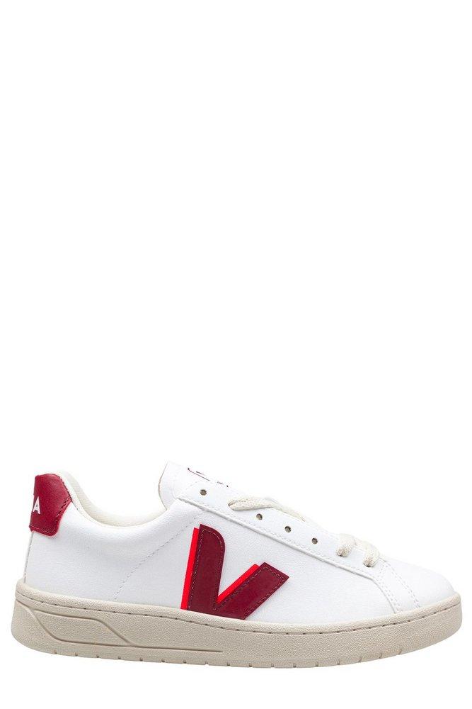 Veja Logo Veja Unisex V 12 Leather Low Top Sneakers (Sneakers)