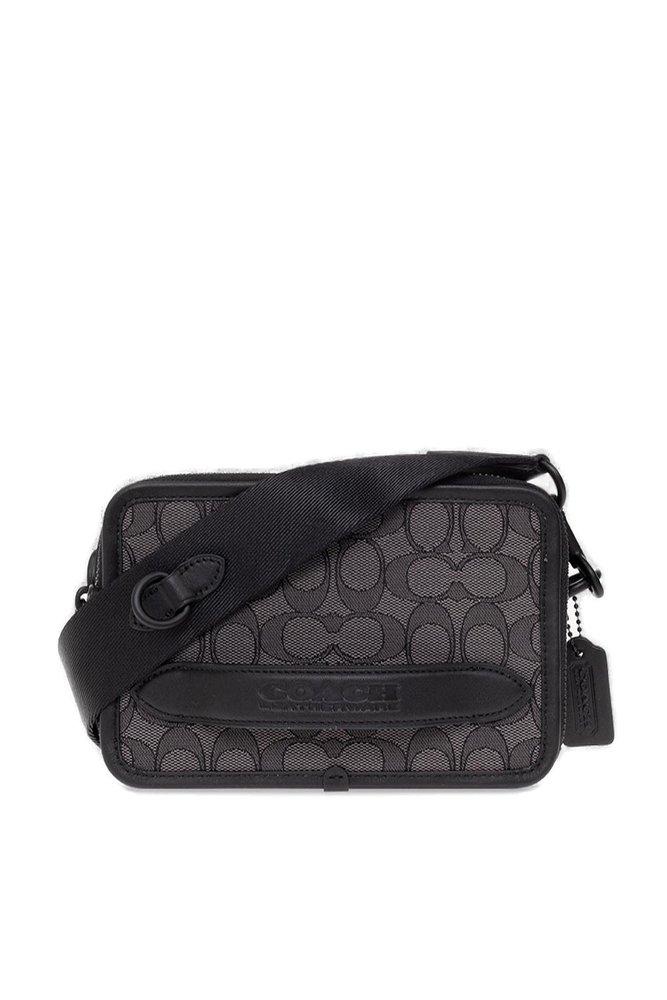 COACH Charter Crossbody In Signature Jacquard in Black for Men | Lyst ...