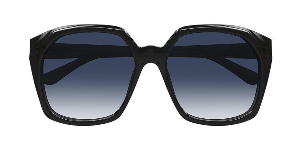Chloé Salome Oversized Frame Sunglasses in Black | Lyst