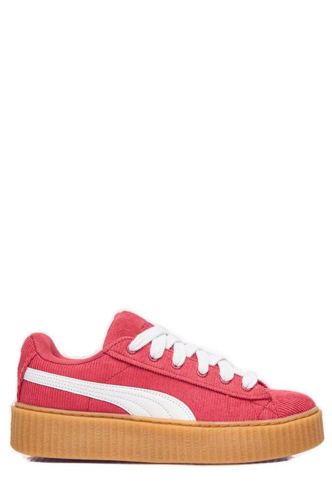 PUMA X Fenty Creeper Phatty Corduroy Sneakers in Pink | Lyst