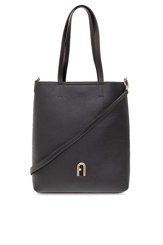 Furla 'primula Medium' Shopper Bag in Black | Lyst