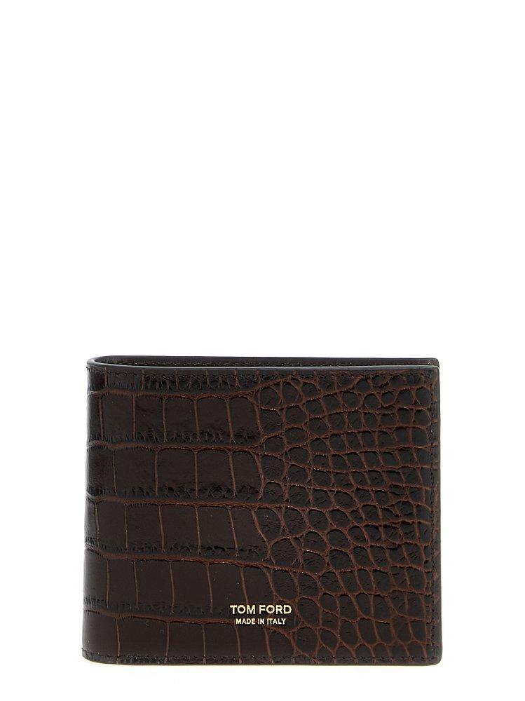 Tom Ford Logo Wallet Wallets, Card Holders in Black for Men | Lyst