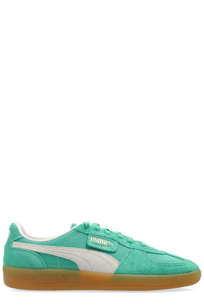 PUMA Palermo Vintage Low-top Sneakers in Green for Men | Lyst