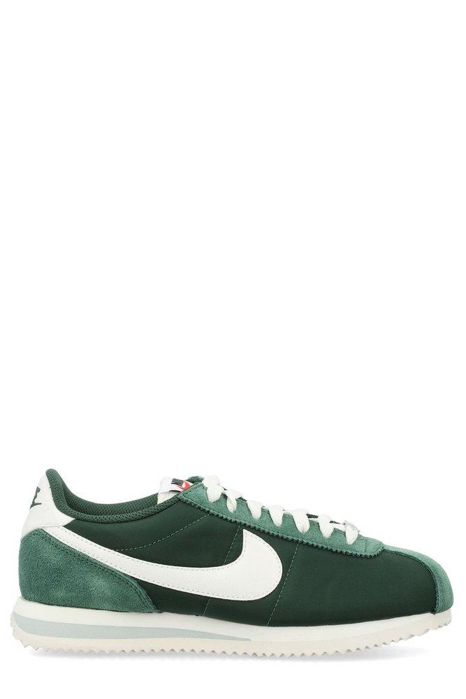 Nike Cortex Txt Panelled Sneakers in Green | Lyst
