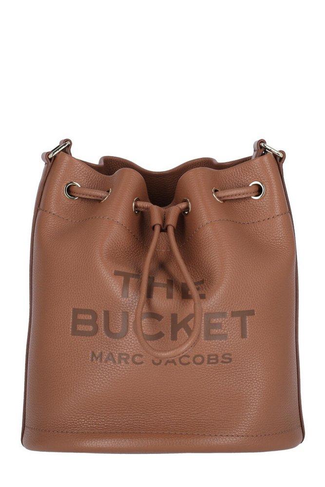 Marc Jacobs The Leather Large Bucket Bag in Brown | Lyst