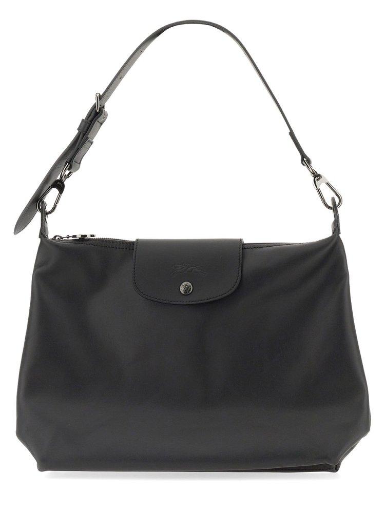 Longchamp Le Pliage Xtra Medium Hobo Bag in Black | Lyst