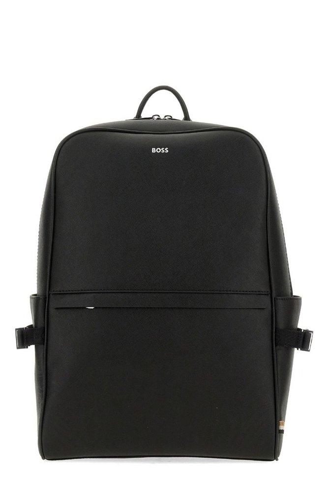 BOSS Signature Stripe Backpack in Black for Men | Lyst