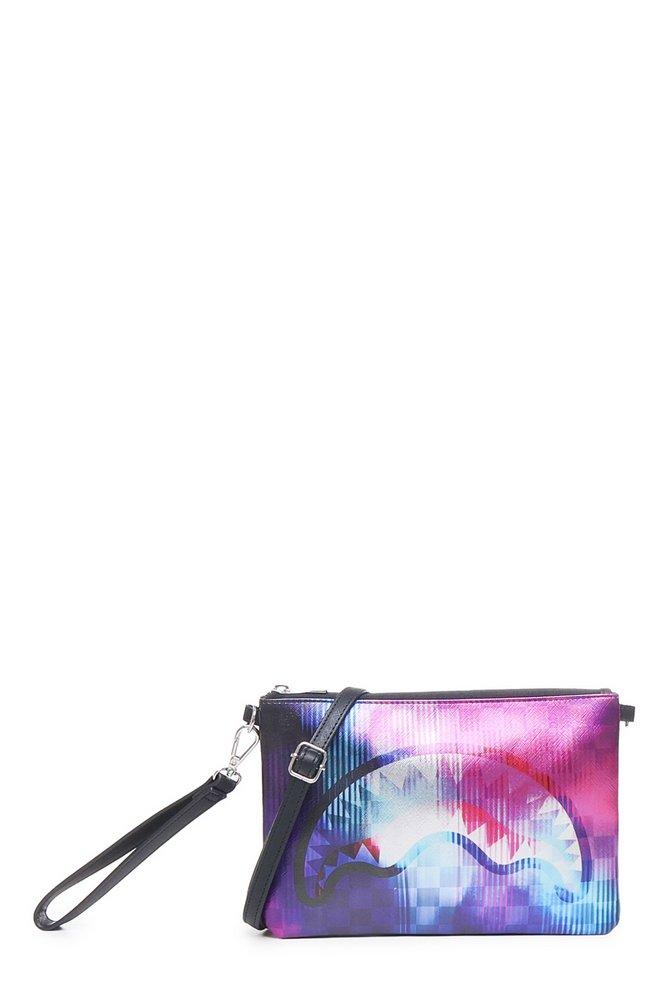Sprayground Sharkclub Electronica Crossover Clutch Bag | Lyst