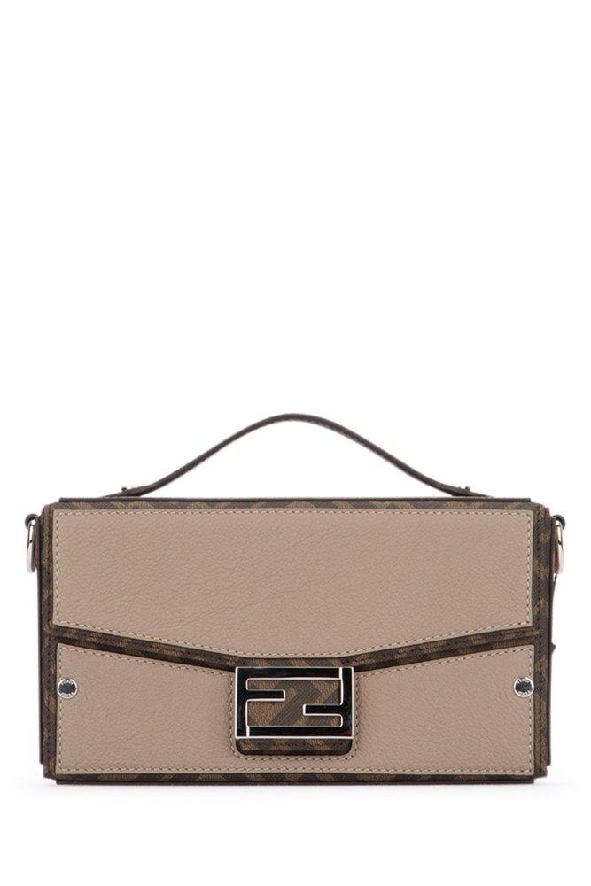 Fendi Ff Soft Trunk Baguette in Brown for Men | Lyst
