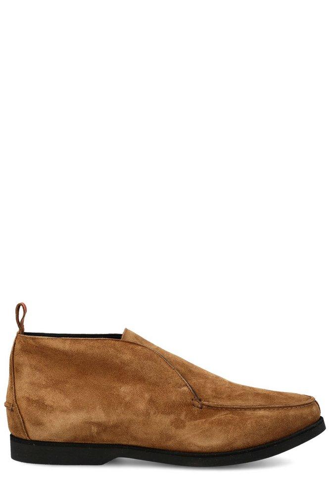 Kiton Slip-On Boots in Brown for Men | Lyst