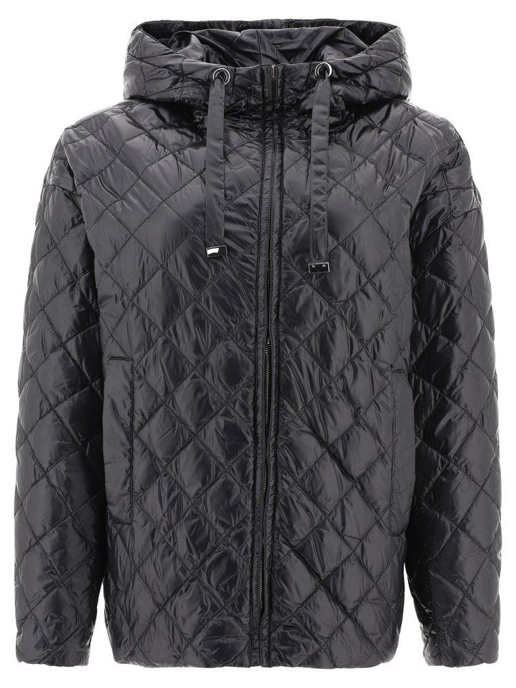 Max Mara The Cube Quilted Down Jacket in Gray | Lyst Max Mara The Cube Quilted Down Jacket in Gray | Lyst