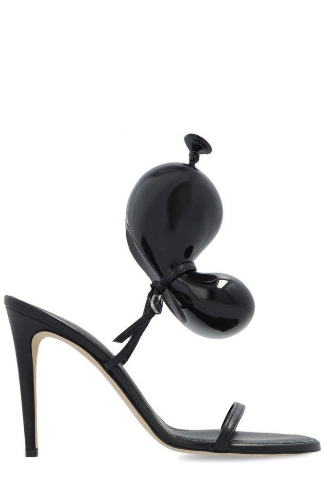 Loewe Balloon Strap Sandals in Black | Lyst