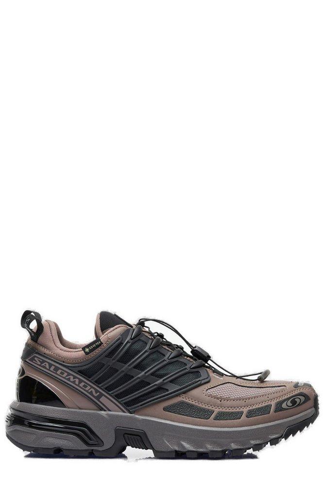 Salomon Acs Pro Gtx Panelled Sneakers in Black for Men | Lyst