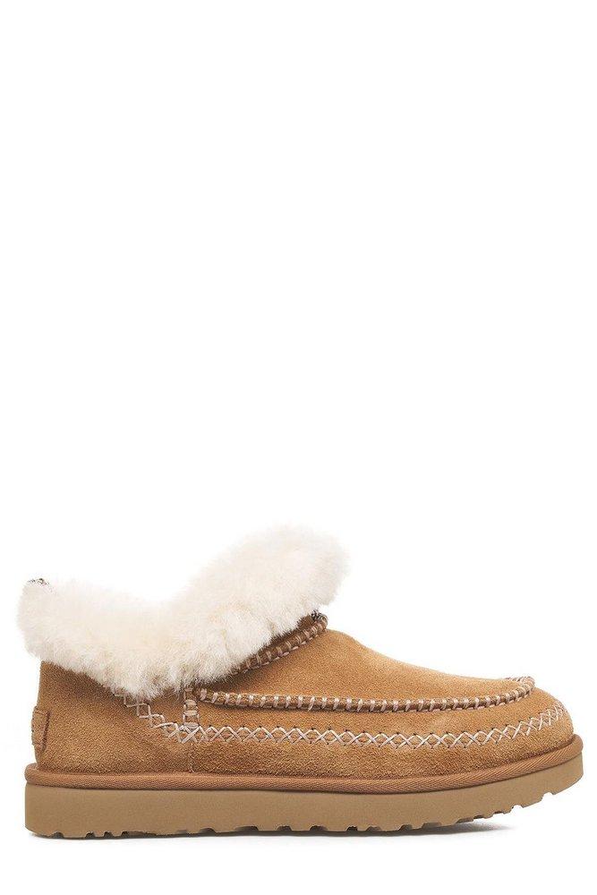 UGG Classic Ultra Mini Slip-On Alpine Boots in Brown | Lyst