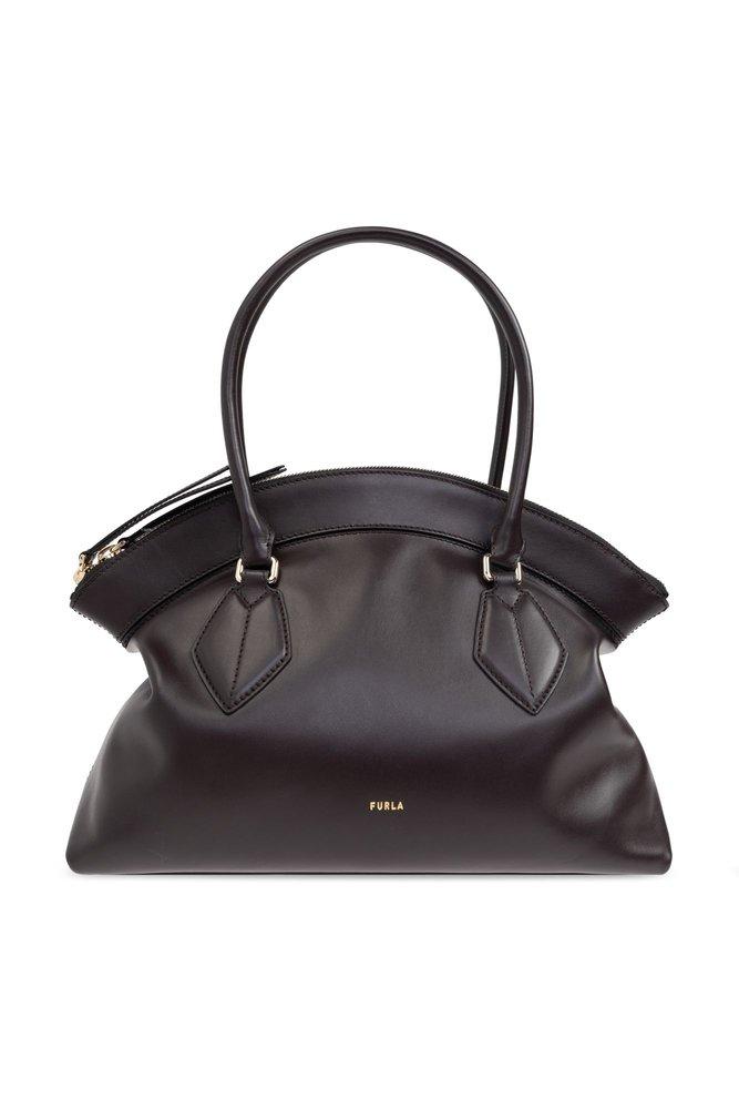Furla Erica Medium Tote Bag in Black | Lyst