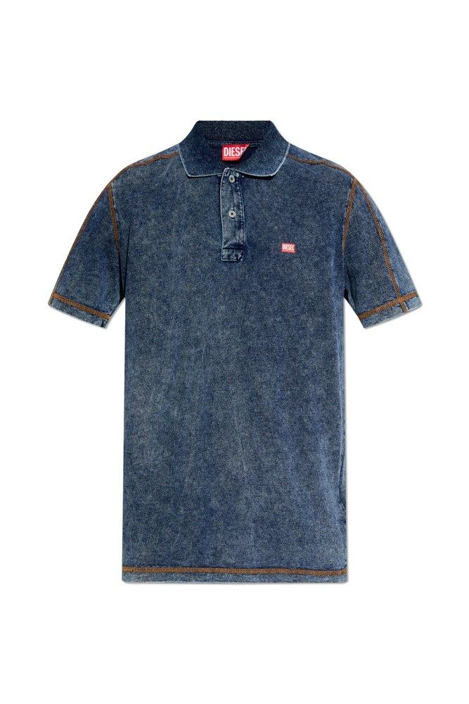 DIESEL Polo 'T-Swind' in Blue for Men | Lyst
